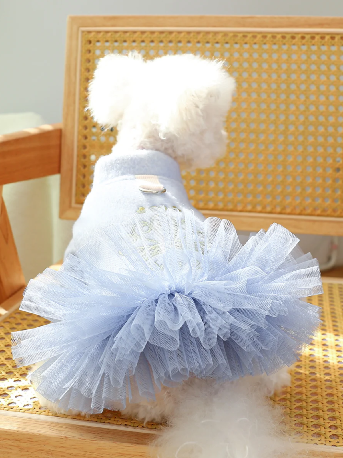 Elegant Princess Dog Tutu Dress Drawstring Buckle – Mia Belle Girls