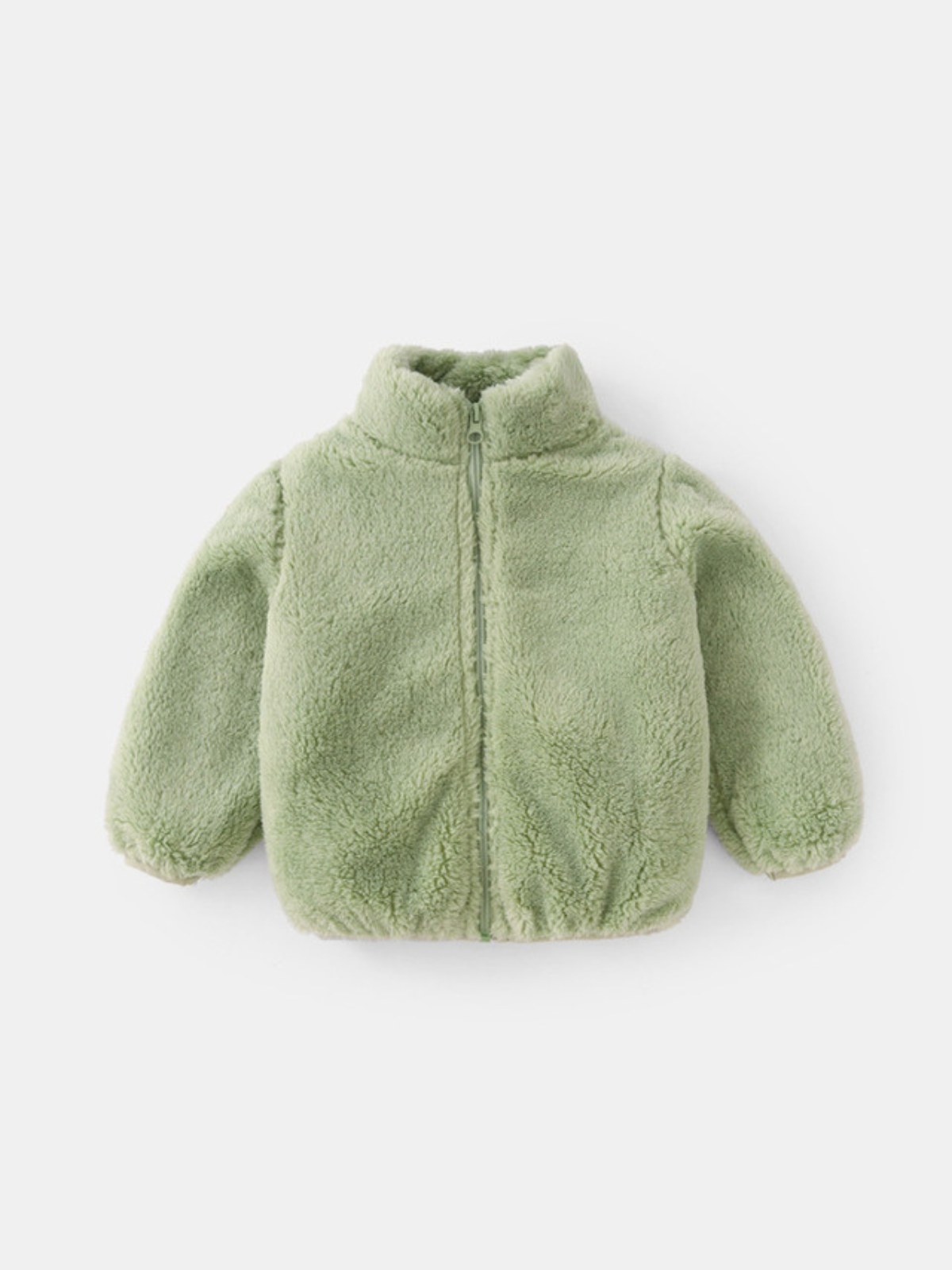 Plush Teddy Zip Up Jacket – Mia Belle Girls