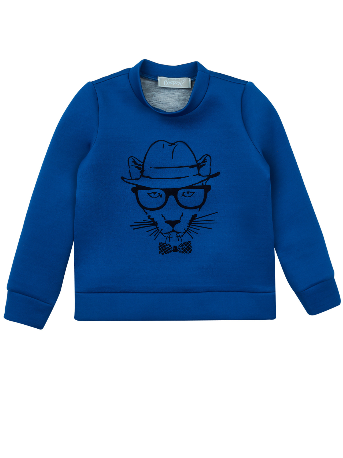 Boys Blue Cool Cat Sweatshirt by Kids Couture – Mia Belle Girls
