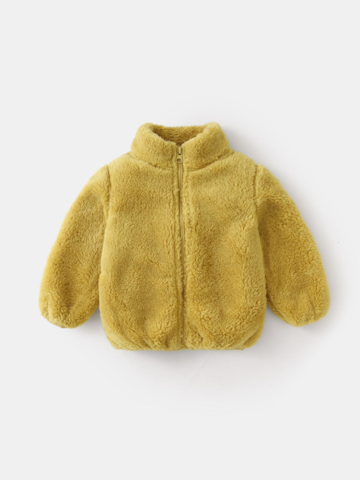 Plush Teddy Zip Up Jacket – Mia Belle Girls