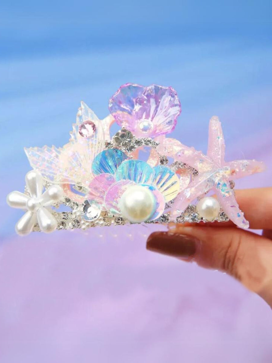 Mia Belle Girls Mermaid Hair Comb | Girls Accessories