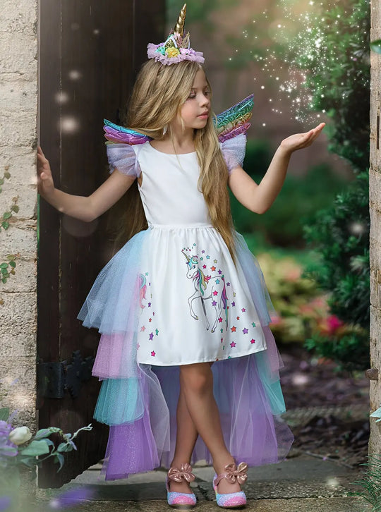 Girls Halloween Costumes Unicorn Fairy Costumes Mia Belle Girls
