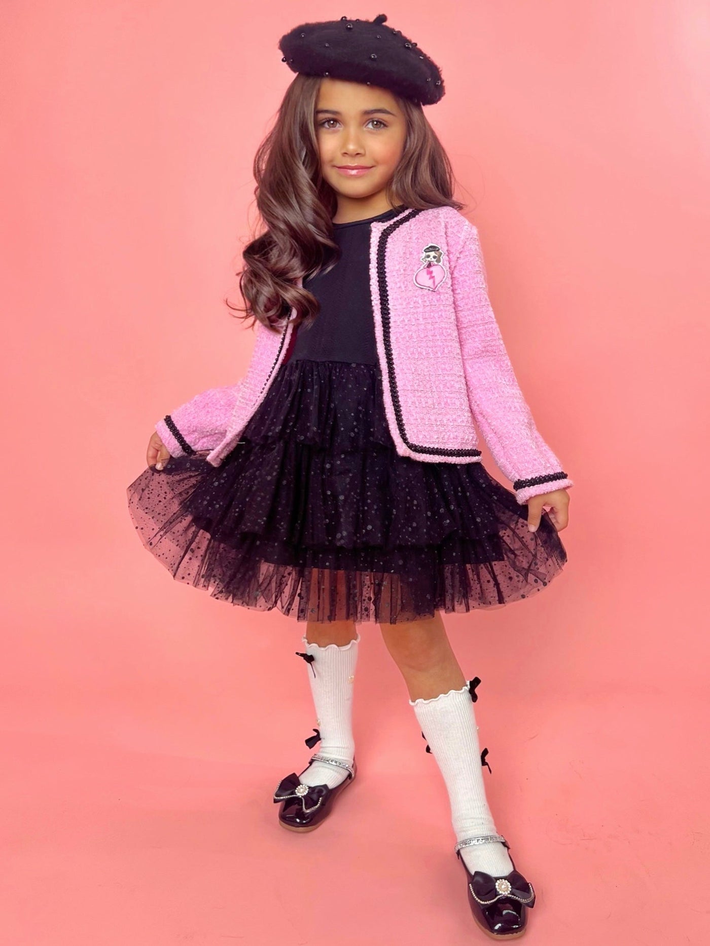 L.O.L. SURPRISE! Posh Tweed Blazer and Dress Set – Mia Belle Girls