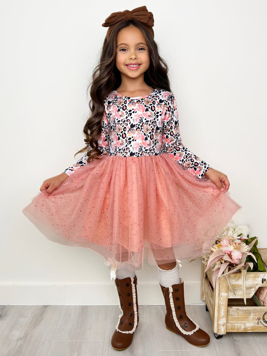 Girls Fall Dress | Fall Sparkle Tutu Dress | Girls Clothing Boutique ...