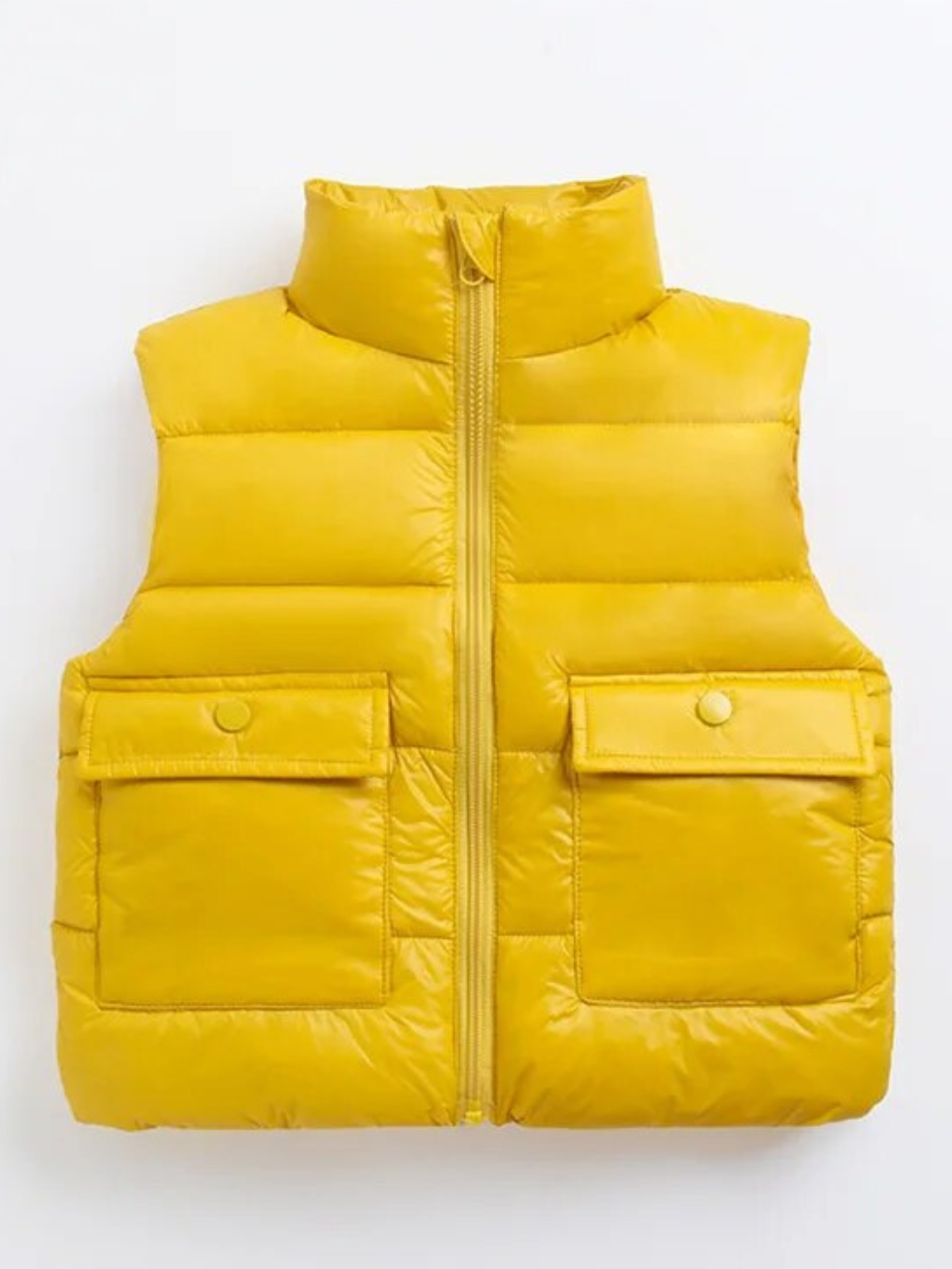 Mia Belle Girls Puffer Vest | Girls Winter Tops