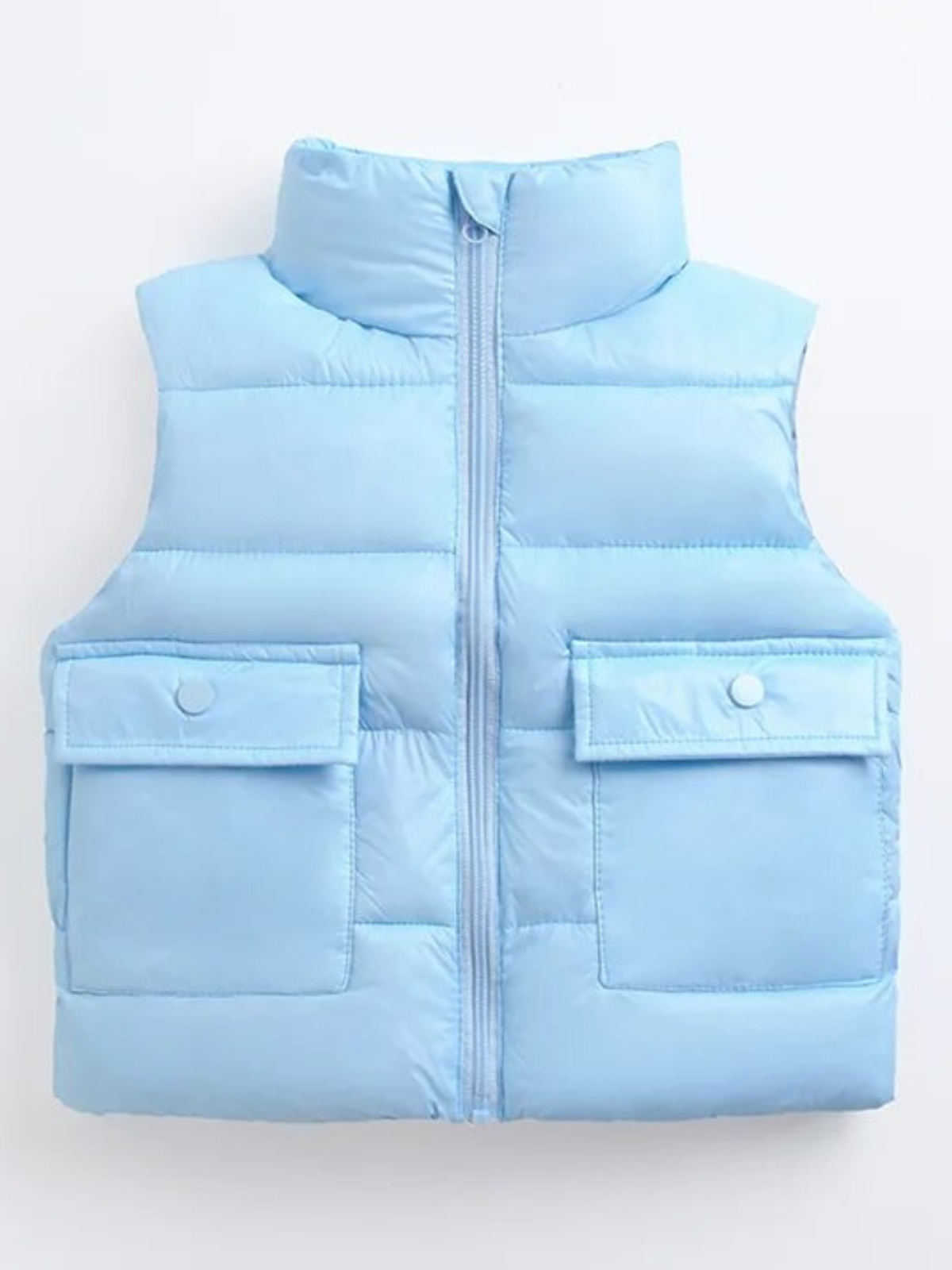 Mia Belle Girls Puffer Vest | Girls Winter Tops