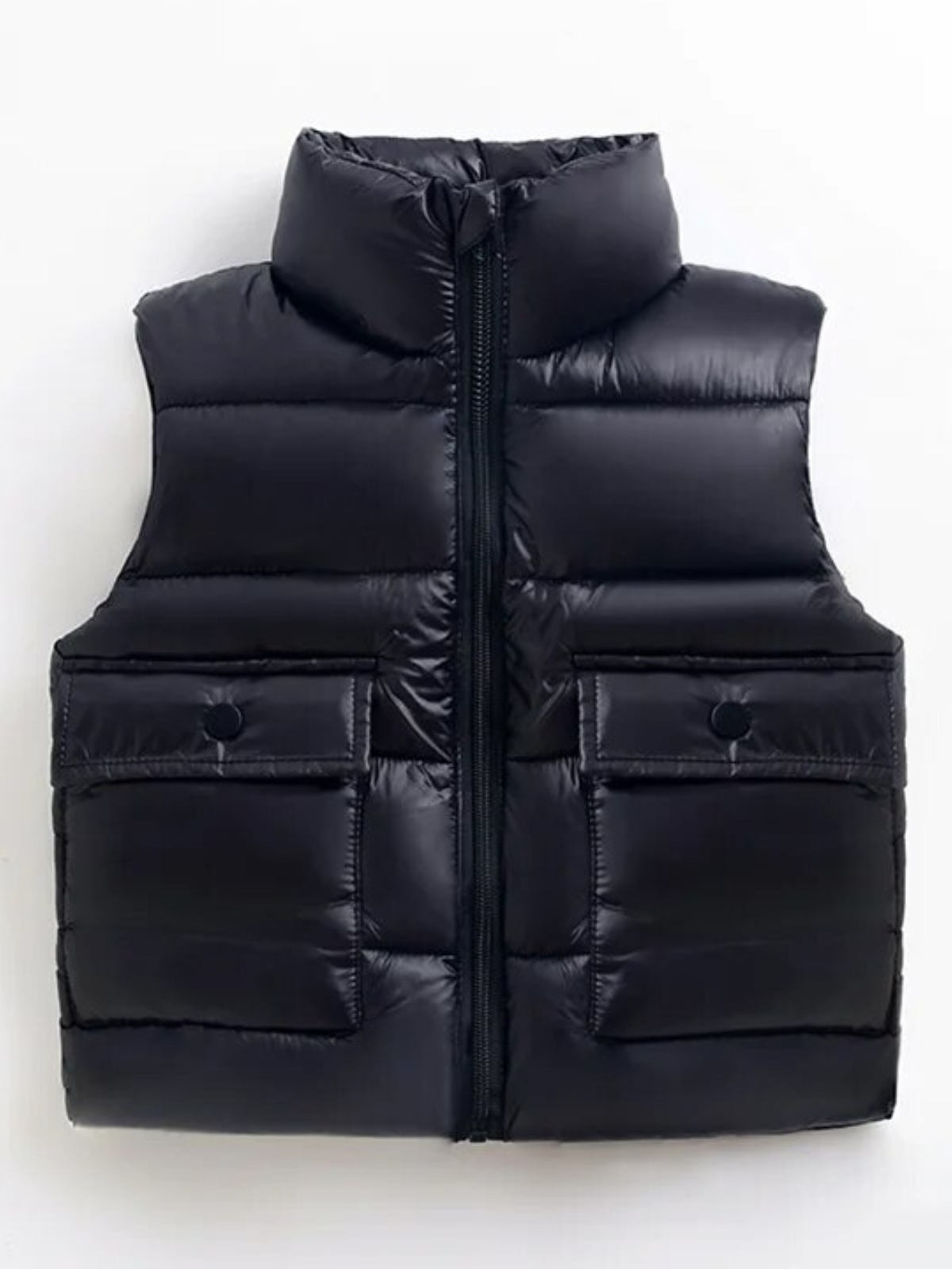 Mia Belle Girls Puffer Vest | Girls Winter Tops