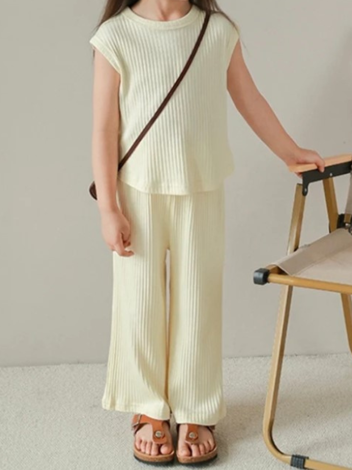 Girls Chic Pleated Two-Piece Set – Mia Belle Girls