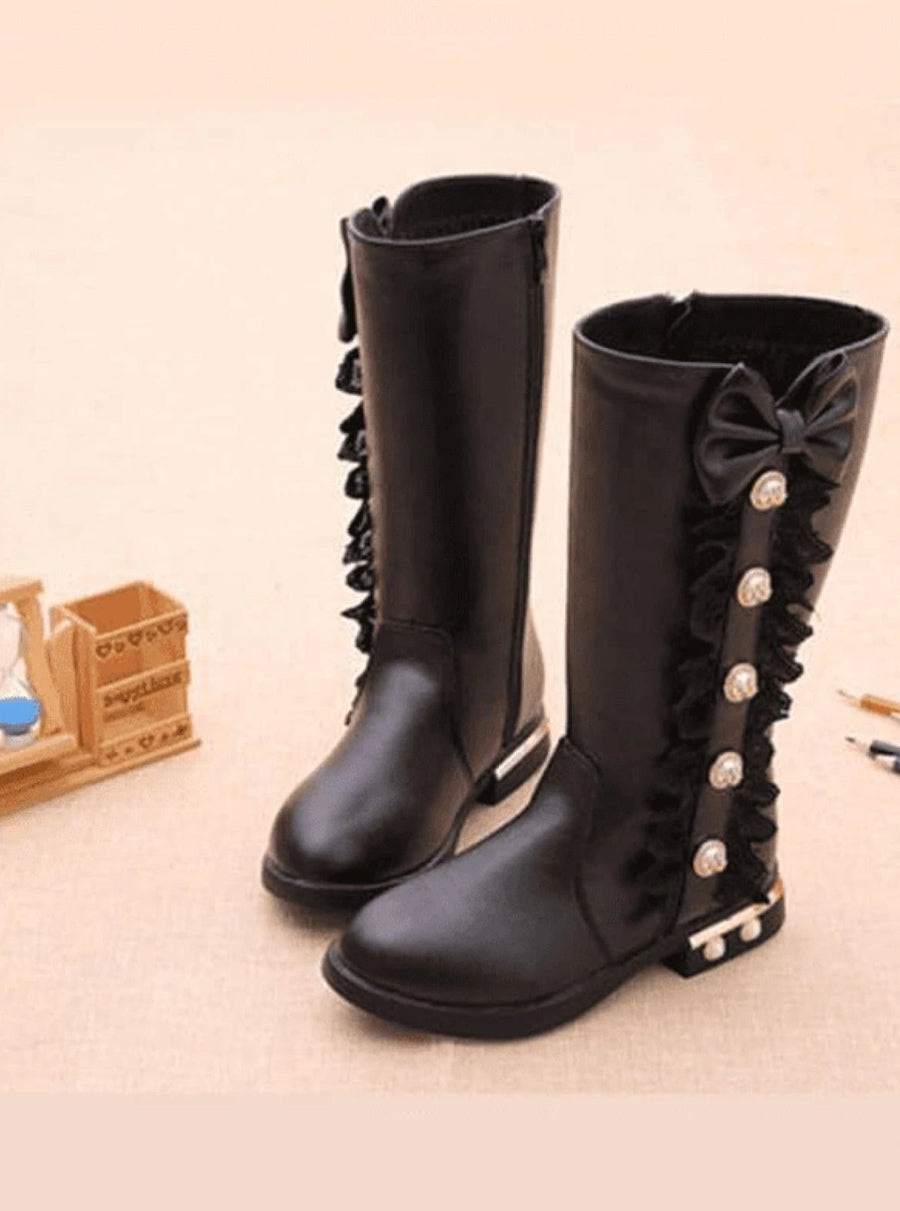 Princess Boots for Girls | Mid-Calf Boots - Mia Belle Girls