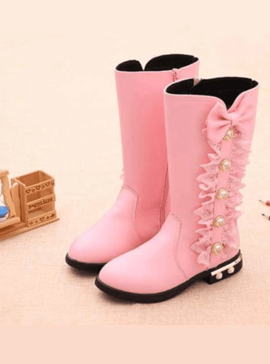 Princess Boots for Girls | Mid-Calf Boots - Mia Belle Girls