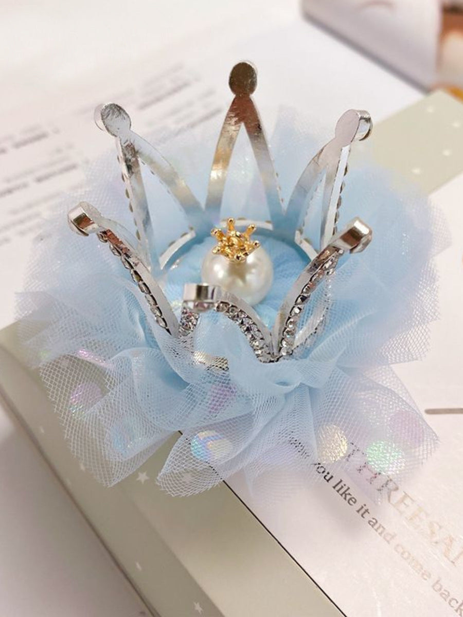 Cutest Coronation Sparkly Crown Hair Clip – Mia Belle Girls