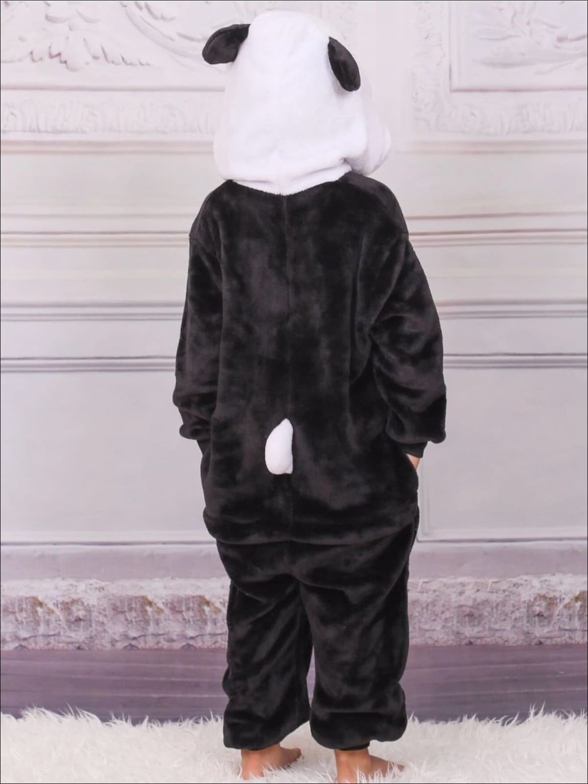 Catching Zzz Panda Hooded Onesie Pajamas – Mia Belle Girls
